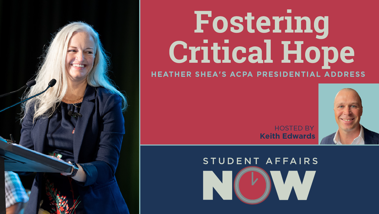 Fostering Critical Hope: Heather Shea's ACPA Presidential Address ...